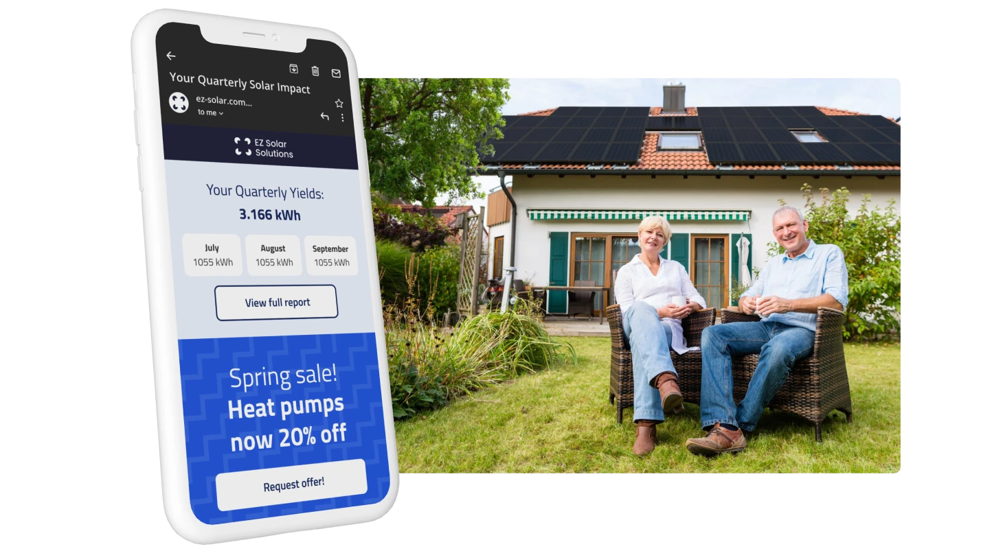 Turn existing customers into premium leads at industry-best prices | Connect+ - Solar Monkey