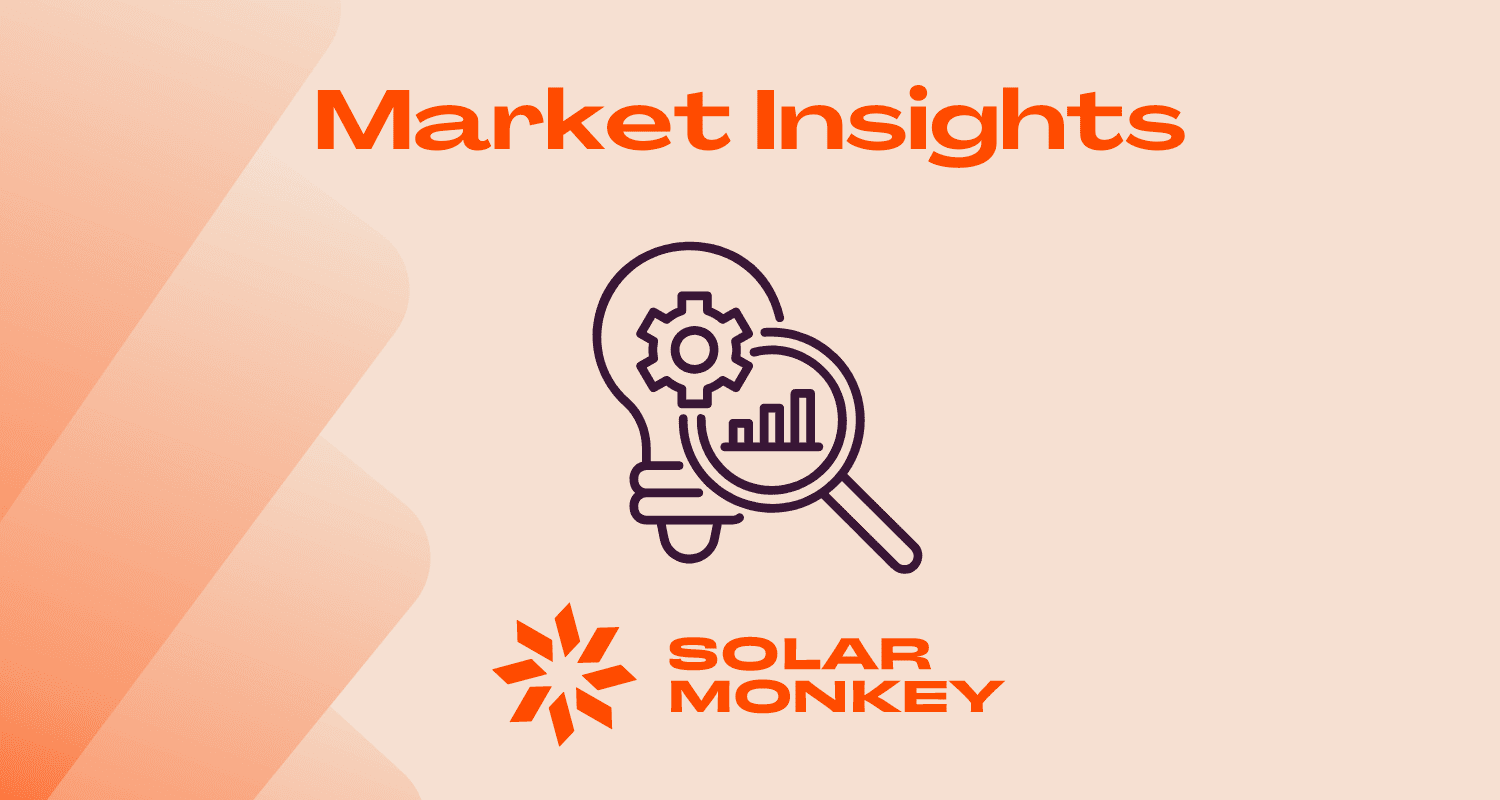 Unlock live market insights straight from the solar market cockpit - Solar Monkey